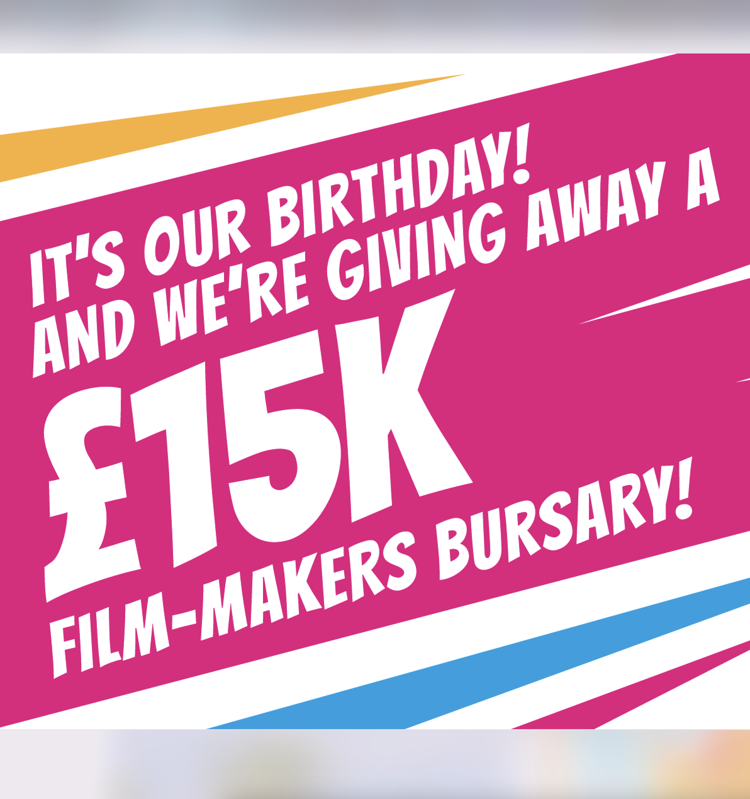 £15k Doodledo film bursary for emerging talent! | doodledo